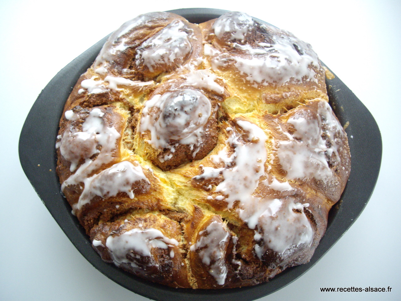 Schneckekueche, gâteau dit « Chinois » | Recettes d'Alsace